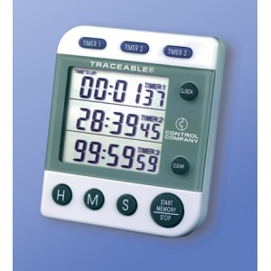 5008 Traceable® Three-Line Alarm Timer - Instruparts Engineering