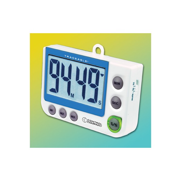 5013 Traceable® Flashing LED Alert Big-Digit Alarm Timer - Instruparts ...